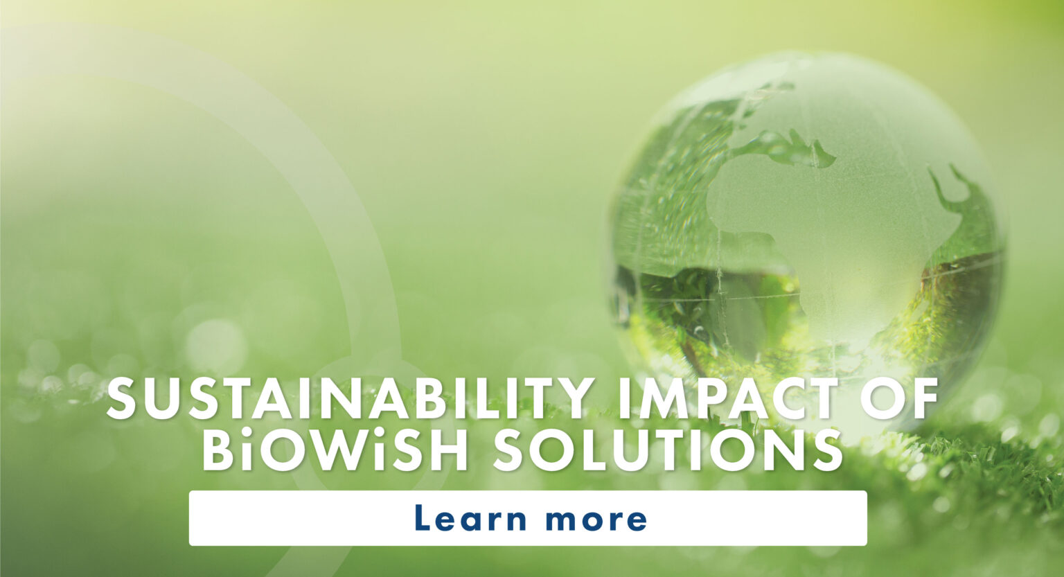 Sustainability at BiOWiSH Technologies